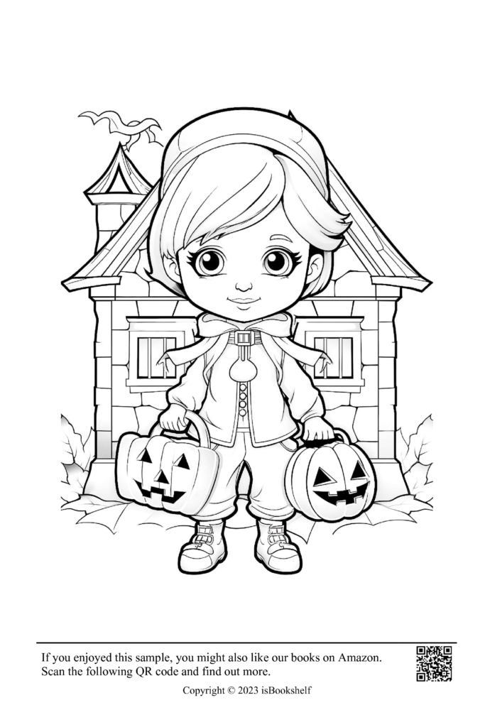 #28 – Halloween Coloring Pages for Kids - isBookshelf