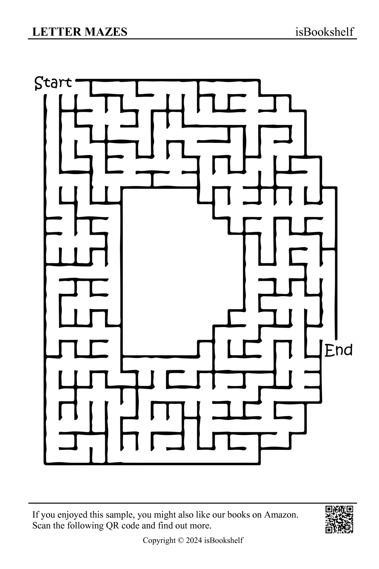 #02 – Alphabet letter mazes worksheets D-F - isBookshelf